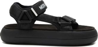 Moon Boot Femme, Chaussures, Noir, Taille: 36 EU Super Sandal