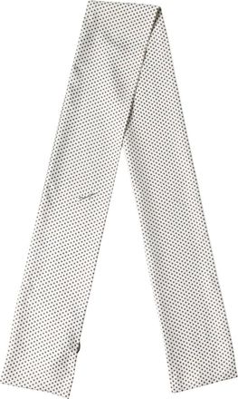 Dolce & Gabbana Femme, Accessoires, Blanc, Taille: ONE Size Foulard Tube en Soie
