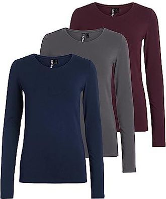 Pieces Pcsirene Ls T-shirt Noos, M