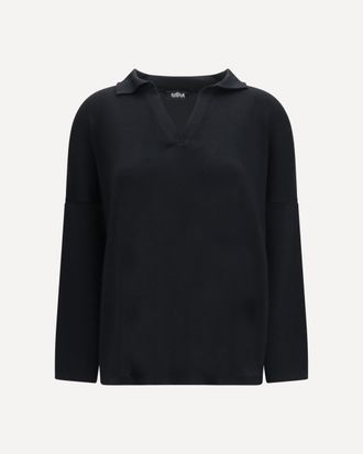 Ella Wool polo collar Sweater Female XS