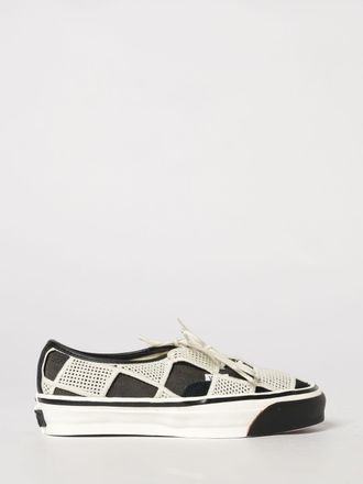 Vans Baskets LX Authentic 44 en velours c&ocirc;tel&eacute; &agrave; carreaux avec d&eacute;tails crochet