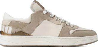 Jimmy Choo London Florent Sneakers mit Wildledereinsätzen - Nude