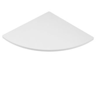 DOITOOL Wandregal Wei&szlig; Eckregal Schweberegal Dreieckiges Wand eckboard Wandmontage Stauraum Organizer f&uuml;r K&uuml;che Schlafzimmer B&uuml;ro Badezimmer