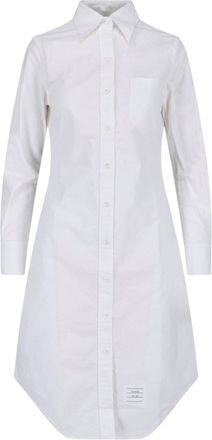 Thom Browne Midi Hemdkleid