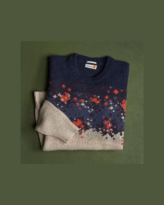 Timberland Fair-Isle-Pullover f&uuml;r Herren in Beige, Herren, Beige, Gr&ouml;&szlig;e