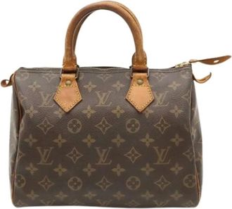 Louis Vuitton Sac &agrave; main vintage en toile Monogram Pre-owned - Femme - Pre-owned - Brun - Taille: ONE Size
