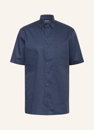 Olymp Kurzarm-Hemd Luxor Comfort Fit blau