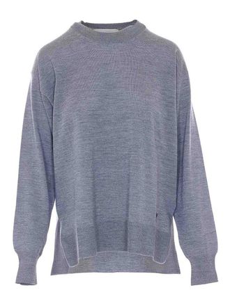 Ami Pull Col Rond - Gris