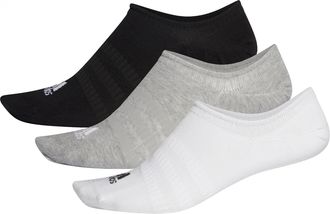 adidas Herren Light Nosh 3pp Unsichtbare Socken, Mgreyh/Wei&szlig;/Schwarz, M EU