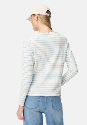 Camel Active Langarmshirt Langarm-T-Shirt aus reiner Baumwolle Langarm