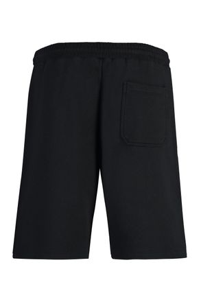 Golden Goose Mens Diego Cotton Bermuda Shorts Black