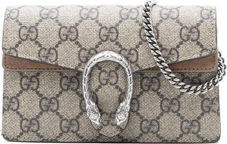 Gucci Hobo Bags - Mini GG Supreme Dionysus Crossbody - Gr. unisize - in Braun - f&uuml;r Damen