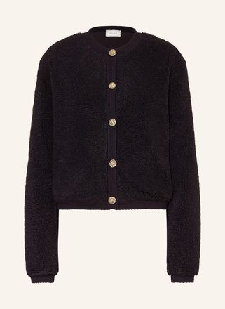 Neo Noir Neo Noir Teddyfell-Jacke schwarz