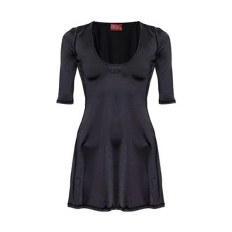Diesel Femme, Robes, Noir, Taille: 36 FR Short Robes