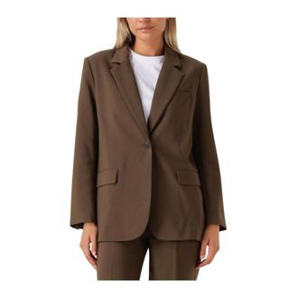 Modstr&ouml;m Gale Blazer - - Jackets - Damen - Braun - XL