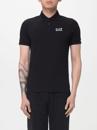 Emporio Armani Polo EA7 Herren Farbe Schwarz