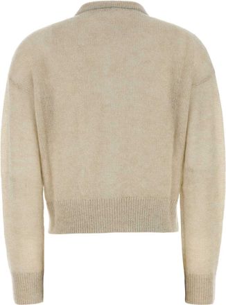 Brunello Cucinelli Wool-Blend Cardigan - Beige