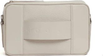 Hogan Hobo Bags - Camera Bag Leather Cream - Gr. unisize - in Beige - für Damen