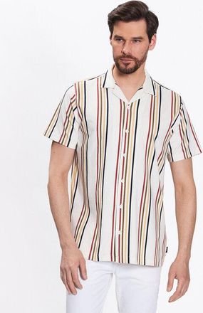 Indicode Hemd Mulle 20-350 Écru Regular Fit