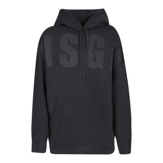 Msgm Msgm, Homme, Sweatshirts et sweats à capuche, Noir, Taille: XS SweaT-shirt Noir pour Homme Aw23
