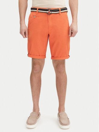 Indicode Stoffshorts Royce 70-039 Orange Slim Fit