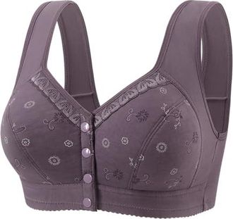 Generic Soutien-gorge tendance et d&eacute;contract&eacute; sans armatures pour femme, violet, 68