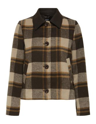 Only Onlimmy Life Check Jacket OTW