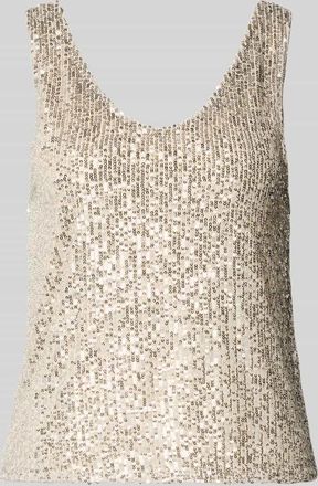 Only Regular Fit Top mit Pailletten Modell ANA