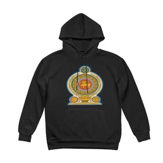 Generic Sweat &Agrave; Capuche Sri Lanka Embl&egrave;me National pour Hommes Adultes Et Adolescents Doublure Polaire Sweatshirt pour Patriotes Hoodie Hommes Femmes Pull &Agrave; C