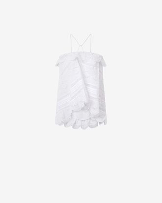 Isabel Marant Haut / Top Prisha - Femme - Blanc - Taille 34 - Marant &Eacute;toile