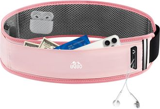Generic G&uuml;rteltasche f&uuml;r Damen und Herren, Laufg&uuml;rtel, G&uuml;rteltasche, Handyhalterung, G&uuml;rteltasche f&uuml;r Workout, Joggen, Geldausr&uuml;stung, Zubeh&ouml;r, Rosa - keine W