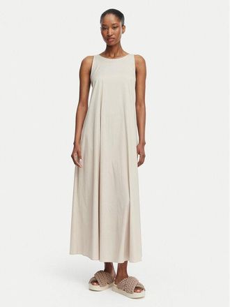 Max Mara Sommerkleid 2616221039650 Beige Regular Fit