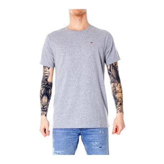 Tommy Hilfiger Classic Fit T-Shirt - - Tops - Herren - Grau - L