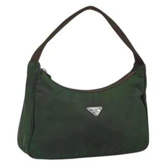 Prada Sac bandouli&egrave;re vintage Pre-owned - Femme - Pre-owned - Vert - Taille: ONE Size