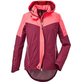 Killtec Damen Funktionsjacke mit Kapuze und Spritzschutz, packbar KOS 27 WMN JCKT