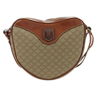 Celine Pre-owned Vintage Macadam Schultertasche - - Pre-owned - Damen - Beige - ONE SIZE