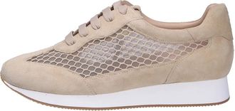 Peter Kaiser Sportiver Schn&uuml;r-Sneaker - - Shoes - Damen - Beige - 41 1/2 EU