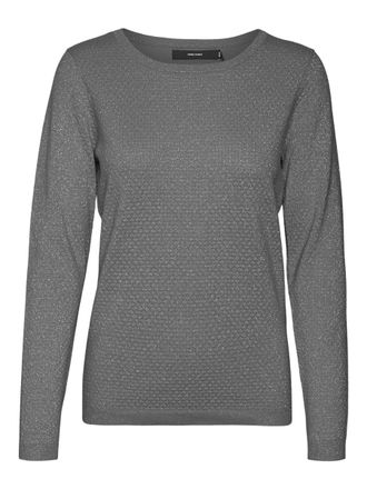 Vero Moda Vmcare Structure Ls O-Neck Blou Noos