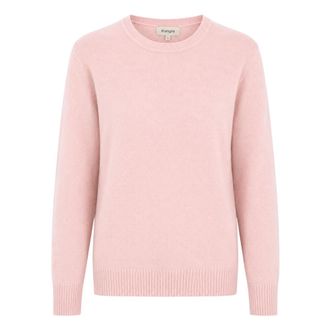 KANGRA Rundhals-Kaschmirpullover - - Knitwear - Damen - Rosa - 3XL