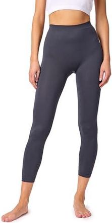 Ladeheid Pantalons Caleçons Longs sous-vêtement Thermique, Femme pour Hiver Sport Ski, Snowboard Course en Plain air LA40-261 (Graphite, XL)