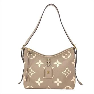Louis Vuitton Pre-owned Pochette d&eacute;paule Monogram Empreinte - Femme - Pre-owned - Beige - Taille: ONE Size