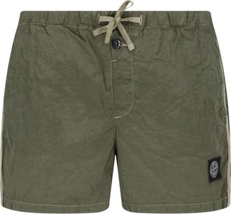 Stone Island Beach Shorts Compass
