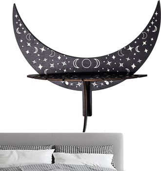 Generico aus Holz, halbmondf&ouml;rmiges aus Holz, wiederverwendbar, verschlei&szlig;fest und exquisit