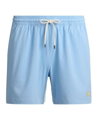 Ralph Lauren Glatte Badeshorts in Stretch-Qualit&auml;t mit kleiner Pony-Stickerei in