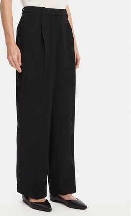 Tommy Hilfiger Stoffhose WW0WW46749 Schwarz Relaxed Fit