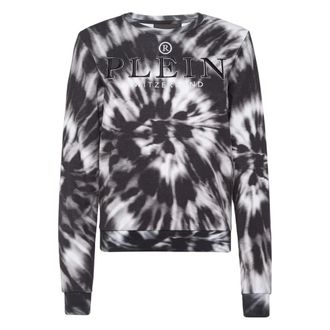 Philipp Plein Sweatshirt Tie Dye - - Sweatshirts & Hoodies - Damen - Schwarzk - S