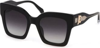 Just Cavalli Femme, Accessoires, Noir, Taille: 52 MM Square Lunettes de soleil