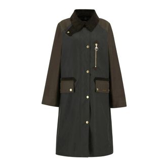 Barbour Vette Wax Jacket - - Coats - Damen - Gr&uuml;n - XS