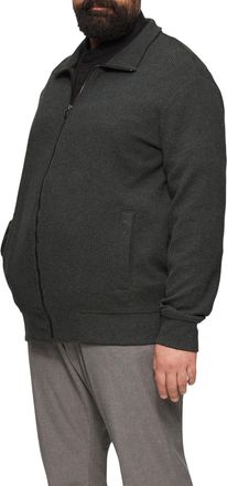 s.Oliver Sweatjacke aus Jacquard in Strick-Optik