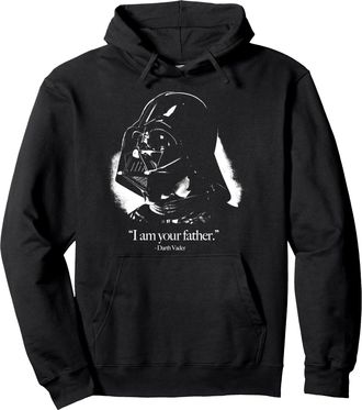 Star Wars Darth Vader I Am Your Father Quotations Pullover Hoodie